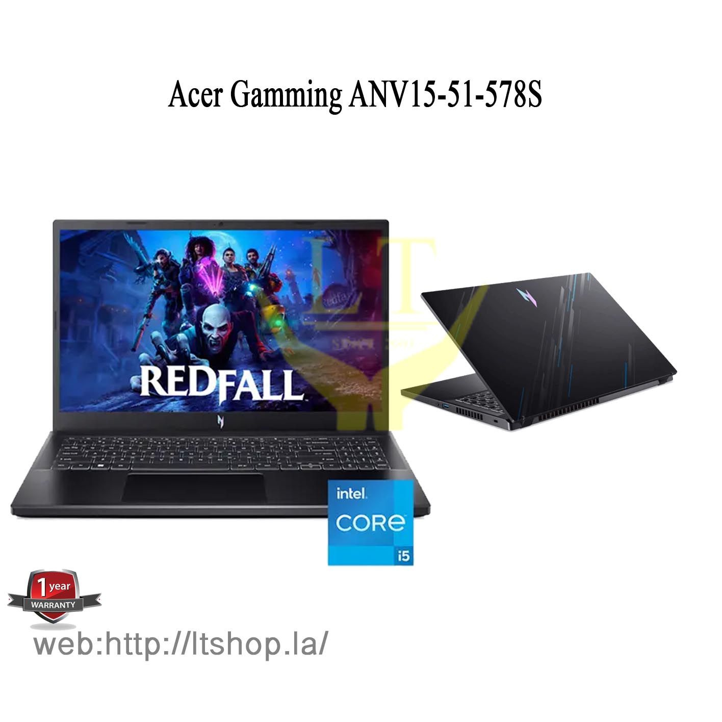 Acer ANV15-51-578S - Core i5-13420H / RTX 2050 4GB GDDR6