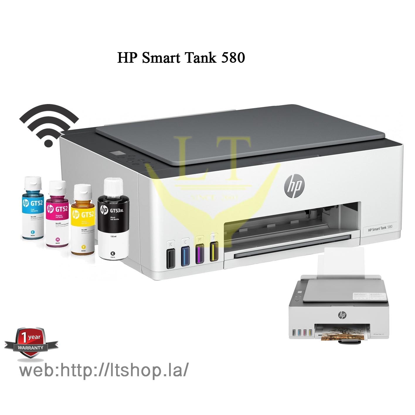 HP Smart Tank 580 (Print-scan-copy WiFi)